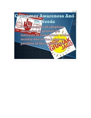 Consumer awareness guidelines | DOC