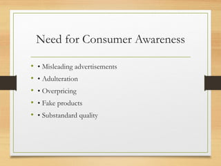 Consumer_Awareness_Project Class - 10 based on NCERT | PPTX