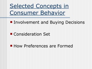 Consumer behavior | PPT