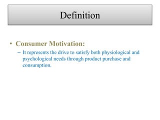 Consumer Behavior | PPTX