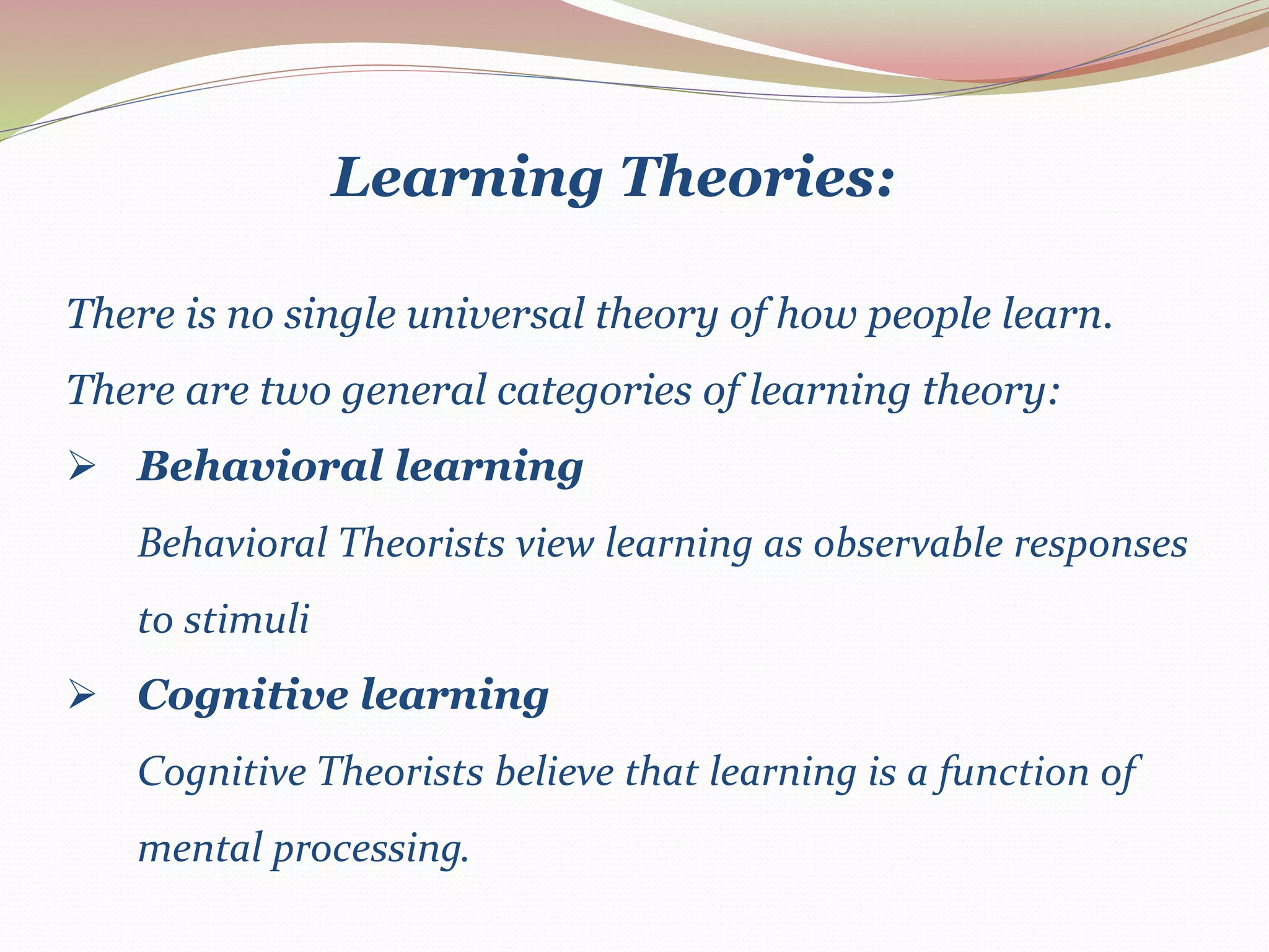 Consumer Learning (Consumer behavior) | PPTX