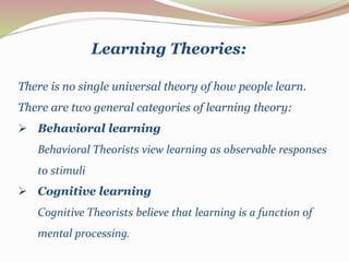 Consumer Learning (Consumer behavior) | PPTX