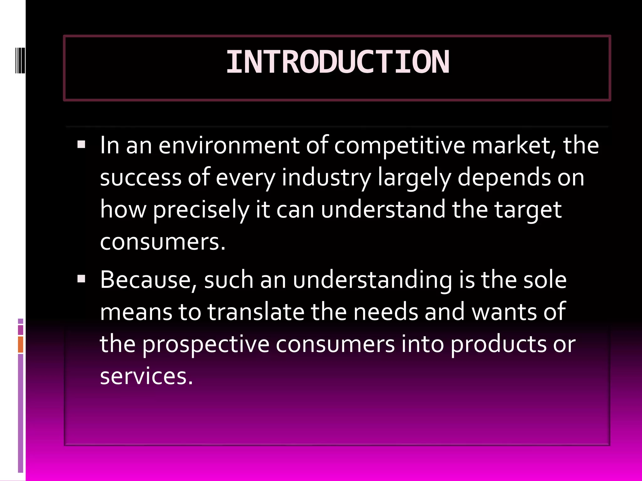 Consumer behavior | PPTX