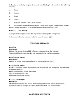 Consumer behavior. 9902787224. 9901366442 | PDF