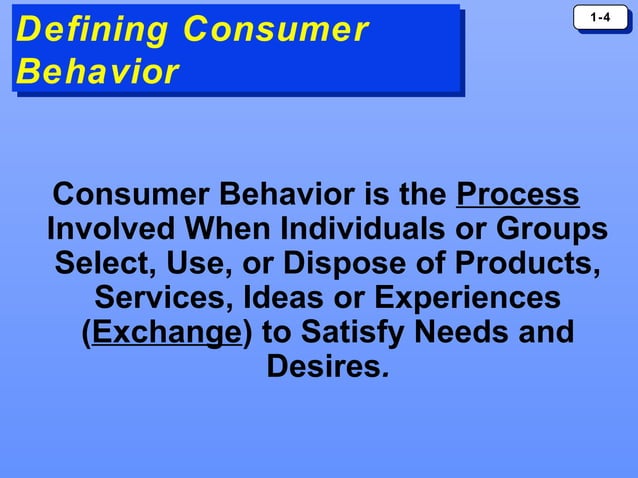 Consumer behavior | PPT