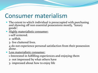 Consumer behavior | PPTX | Business | Business and Finance