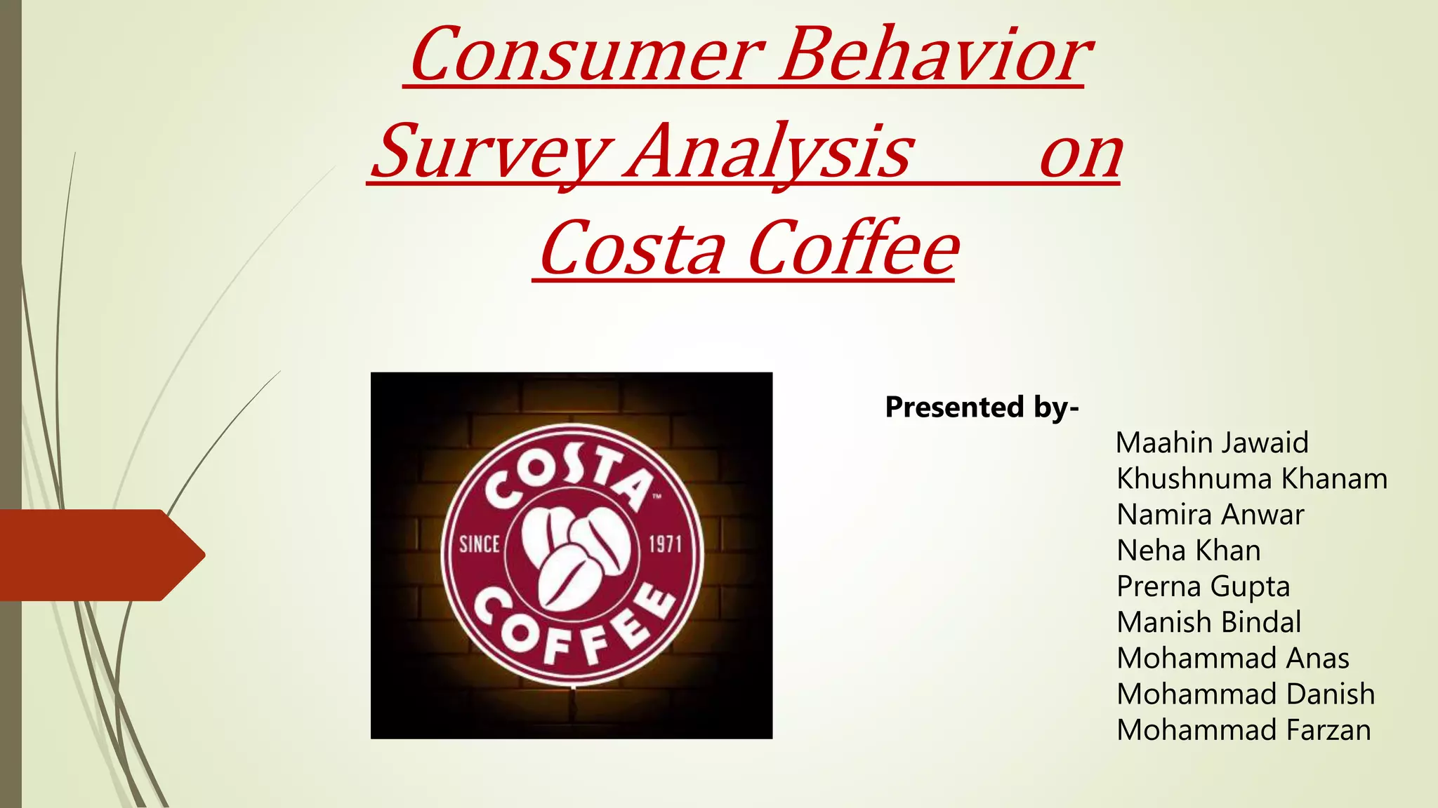 Consumer Behavior ppt | PPTX | Bars & Restaurants | Attractions