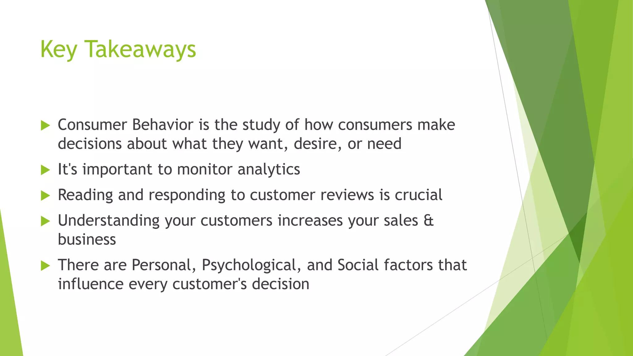 Consumer behavior | PPT