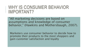 Consumer behavior | PPT