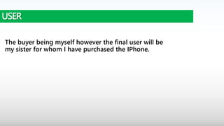 five roles in buying decision | PPT