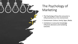 Consumer Behavior: Point Of View | PPT