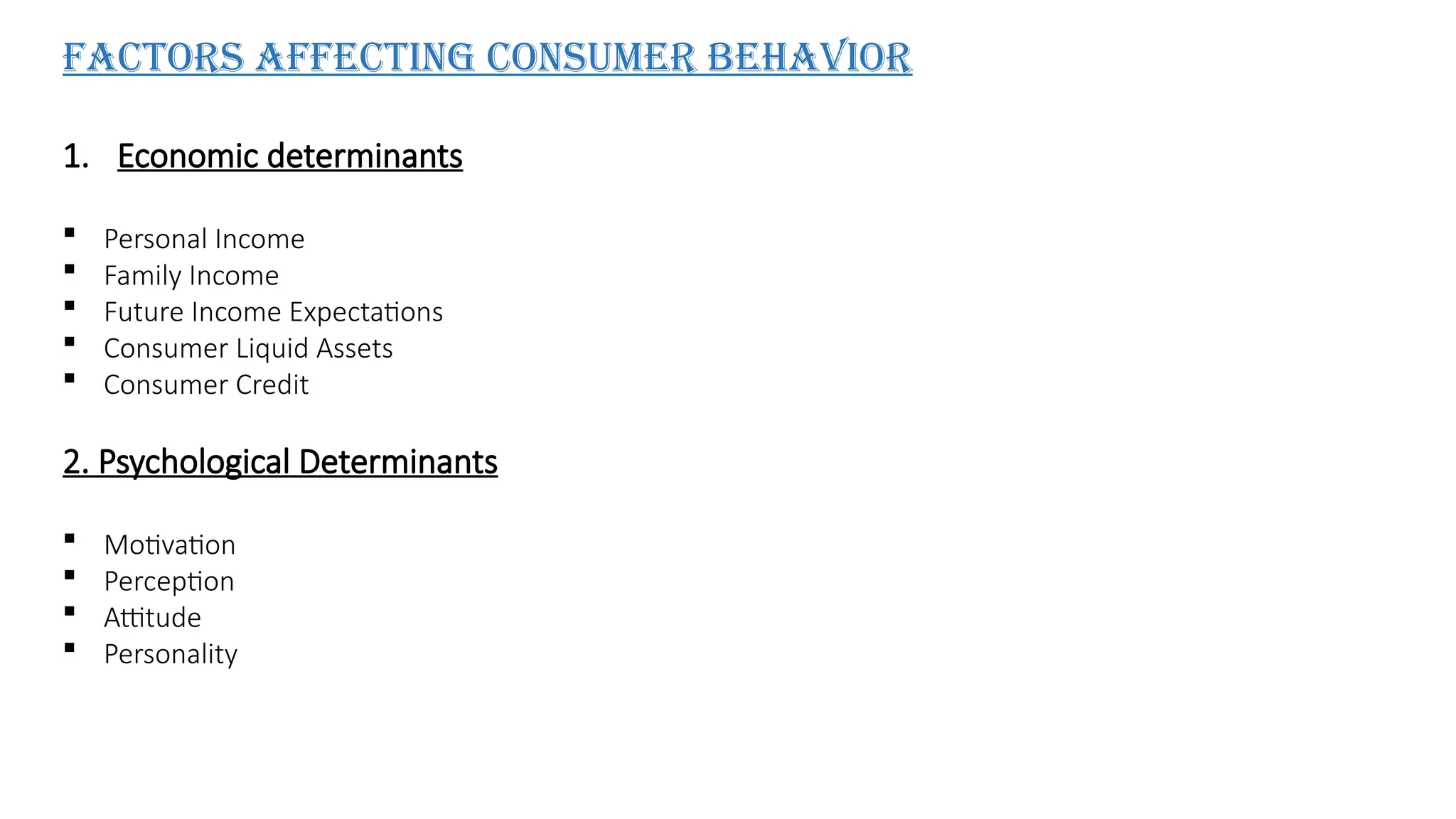 Consumer Behavior.pptx is all about what consumer consumes | PPTX