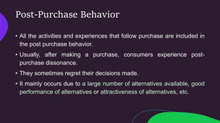 Consumer behavior - Decision making & Types | PPTX