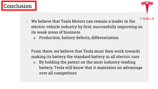 Consumer behavior tesla presentation | PPTX