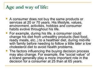 Consumer behavior and factors influencing consumer behavior | PPT