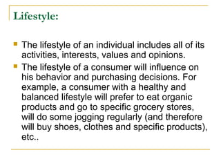 Consumer behavior and factors influencing consumer behavior | PPT