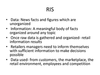 Consumer behavior and retail research | PPT