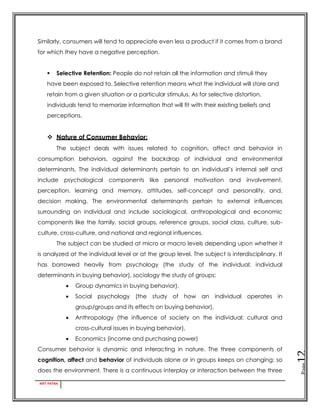 Consumer Behavior | PDF