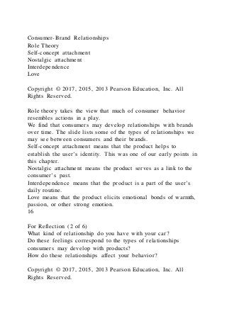 Consumer Behavior Buying, Having, and BeingTwelfth EditionC | DOCX