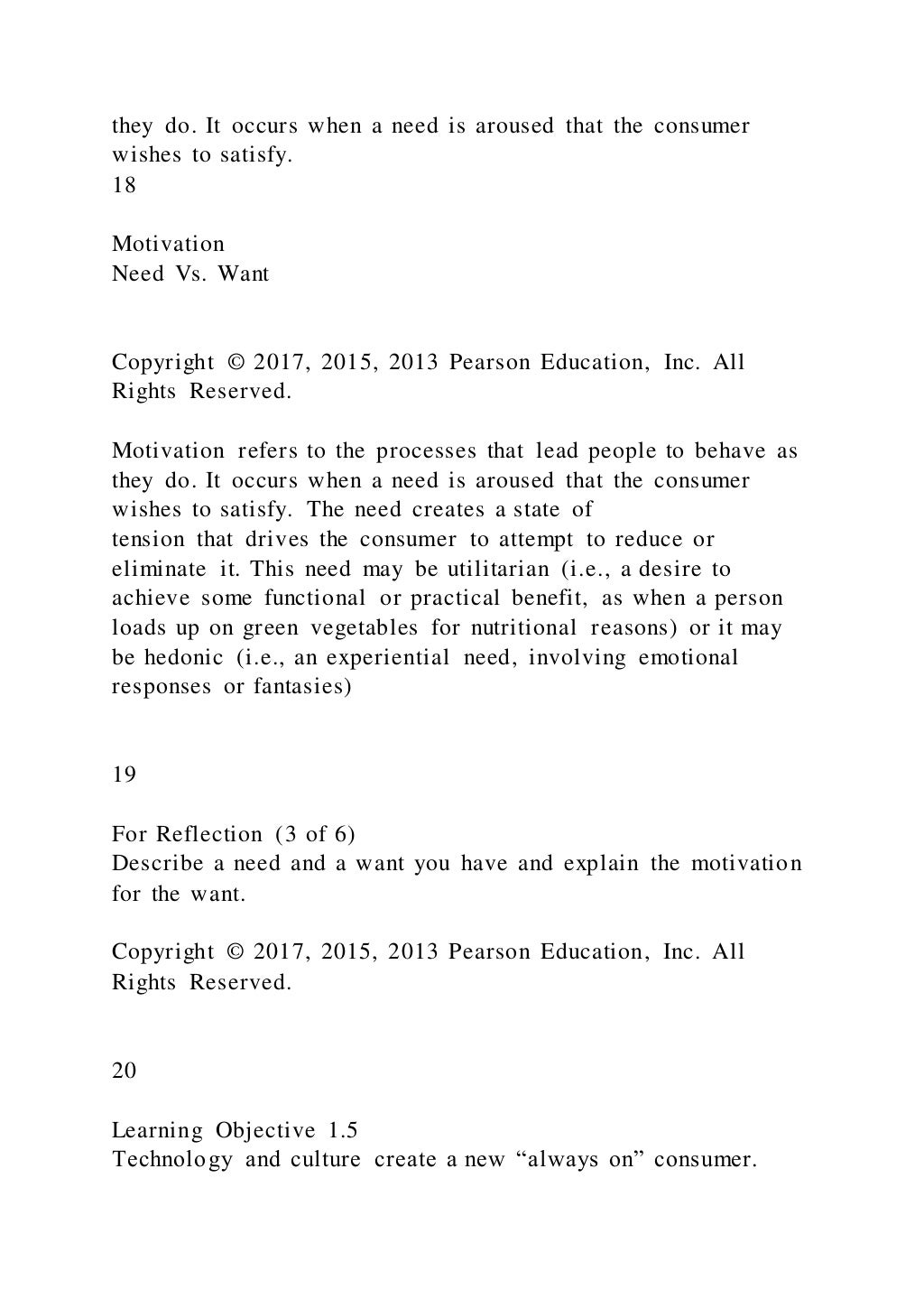 Consumer Behavior Buying, Having, and BeingTwelfth EditionC | DOCX