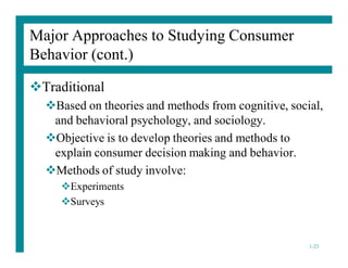Consumer Behavior and Marketing Strategy chapter 1 moghimi | PDF