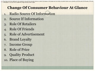 Consumer behavior in rural market | PPTX