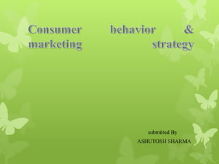 Consumer behavior & marketing strategy ppt | PPT