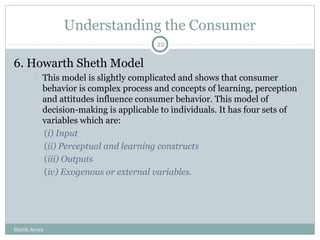 Consumer behavior models | PPT
