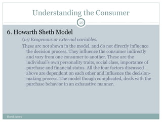 Consumer behavior models | PPT
