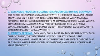 Consumer Behavior Model used for business .pptx