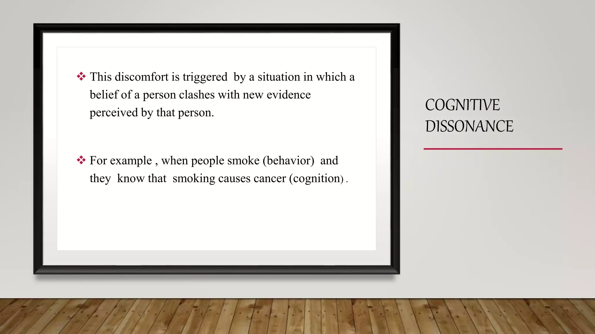 ATTITUDE: CONCEPTS AND MODELS- COGNITIVE DISSONANCE AND TRI-COMPONENT THEORY ppt | PPTX