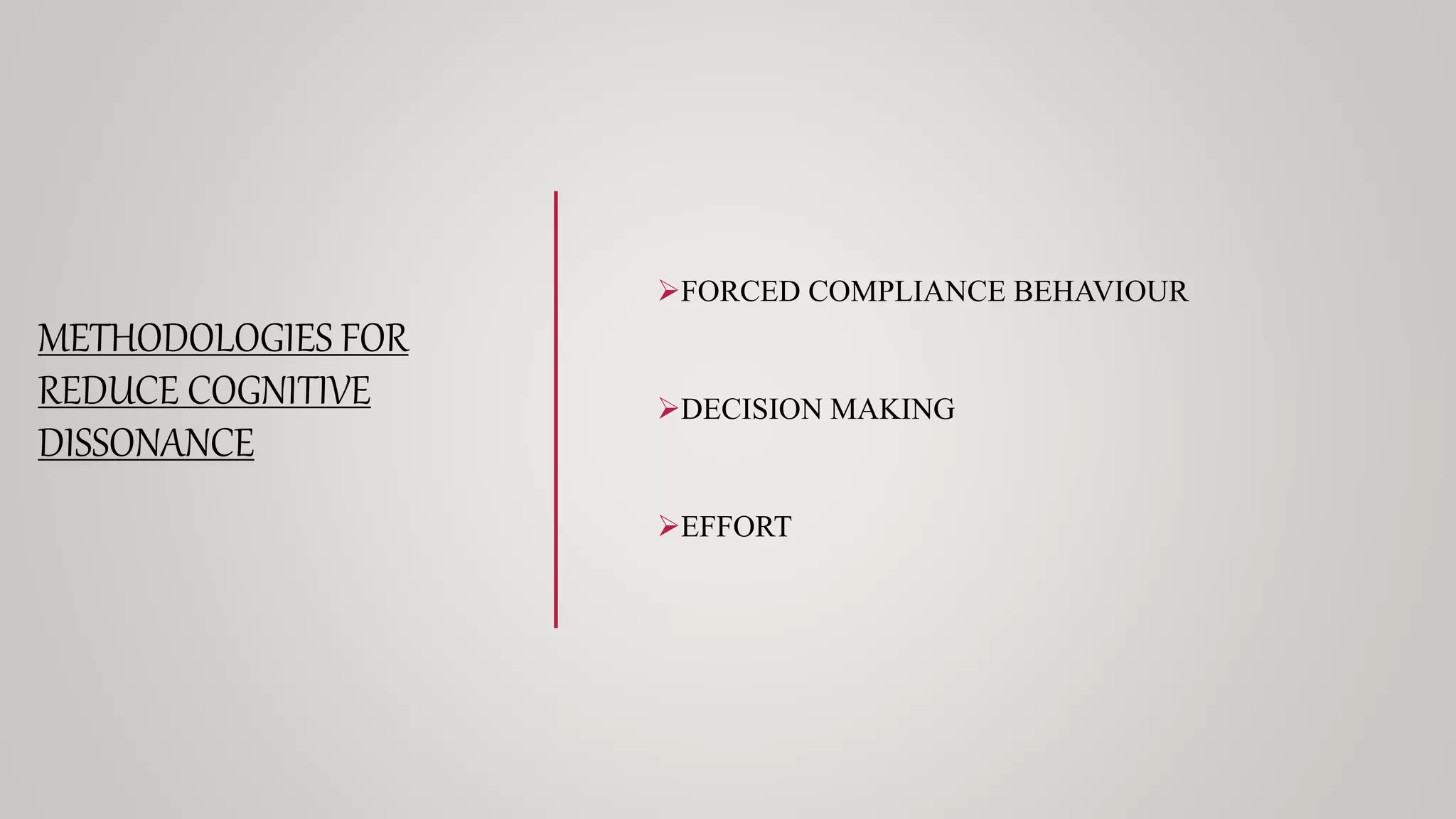 ATTITUDE: CONCEPTS AND MODELS- COGNITIVE DISSONANCE AND TRI-COMPONENT ...