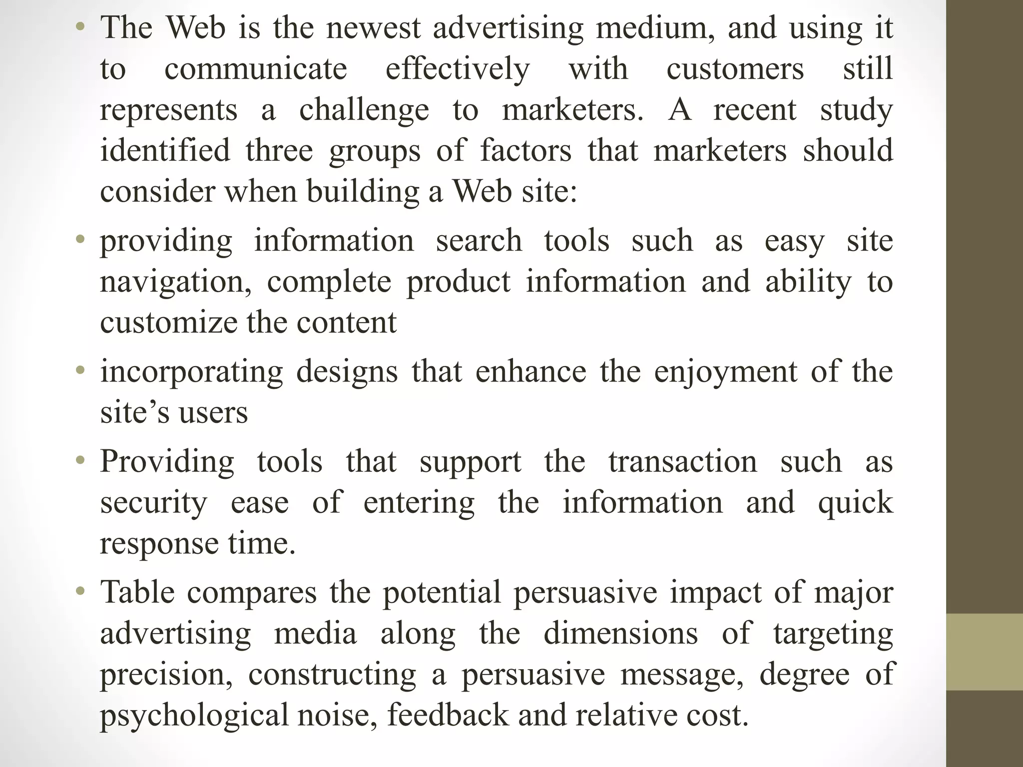 Designing Persuasive Communication, Message Structure Presentation ...