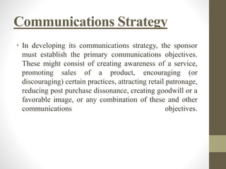 Designing Persuasive Communication, Message Structure Presentation ...