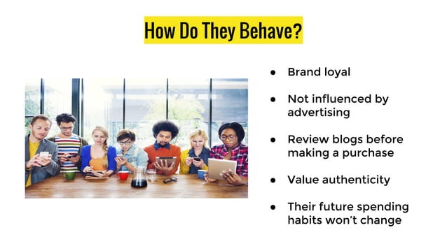 The Consumer Behavior of Millennials | PDF | Business | Business and ...