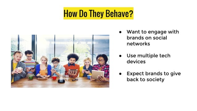 The Consumer Behavior of Millennials | PDF | Business | Business and ...