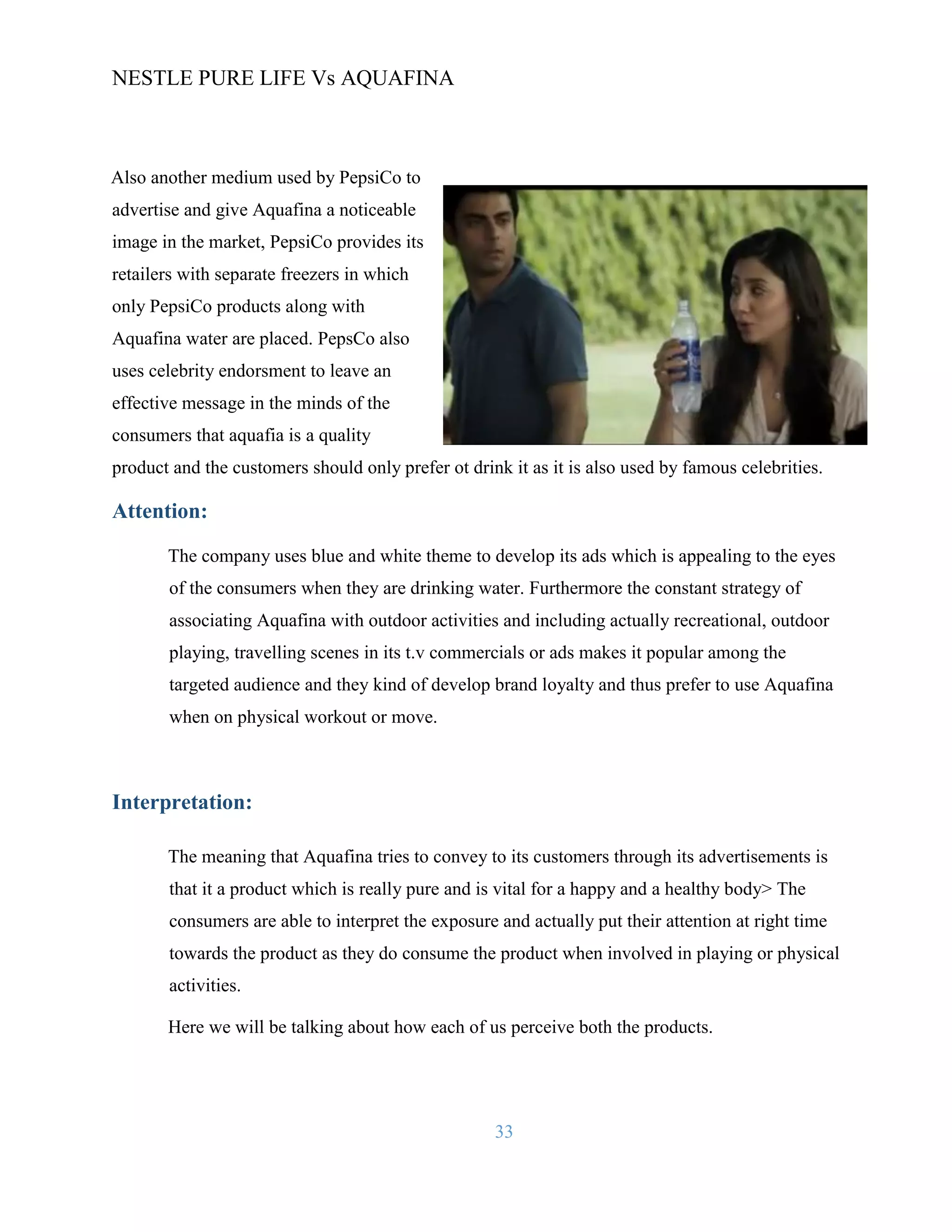 Consumer Preference in Pakistan: Nestlé Vs Aquafina | PDF