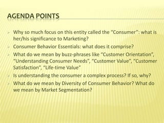 Consumer behavior _ introduction | PPTX