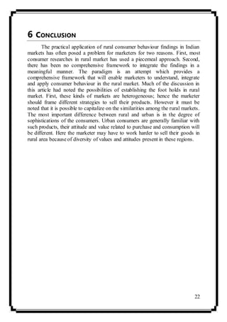 Consumer behavior survey | DOCX