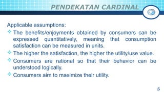 Consumer Behavior Theory cardinal approach (2nd meeting).pptx