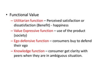 Consumer behavior Introduction with Models | PPTX