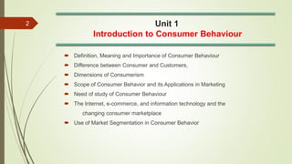 Consumer Behavior_Unit 1- AS PER syallbus.pptx