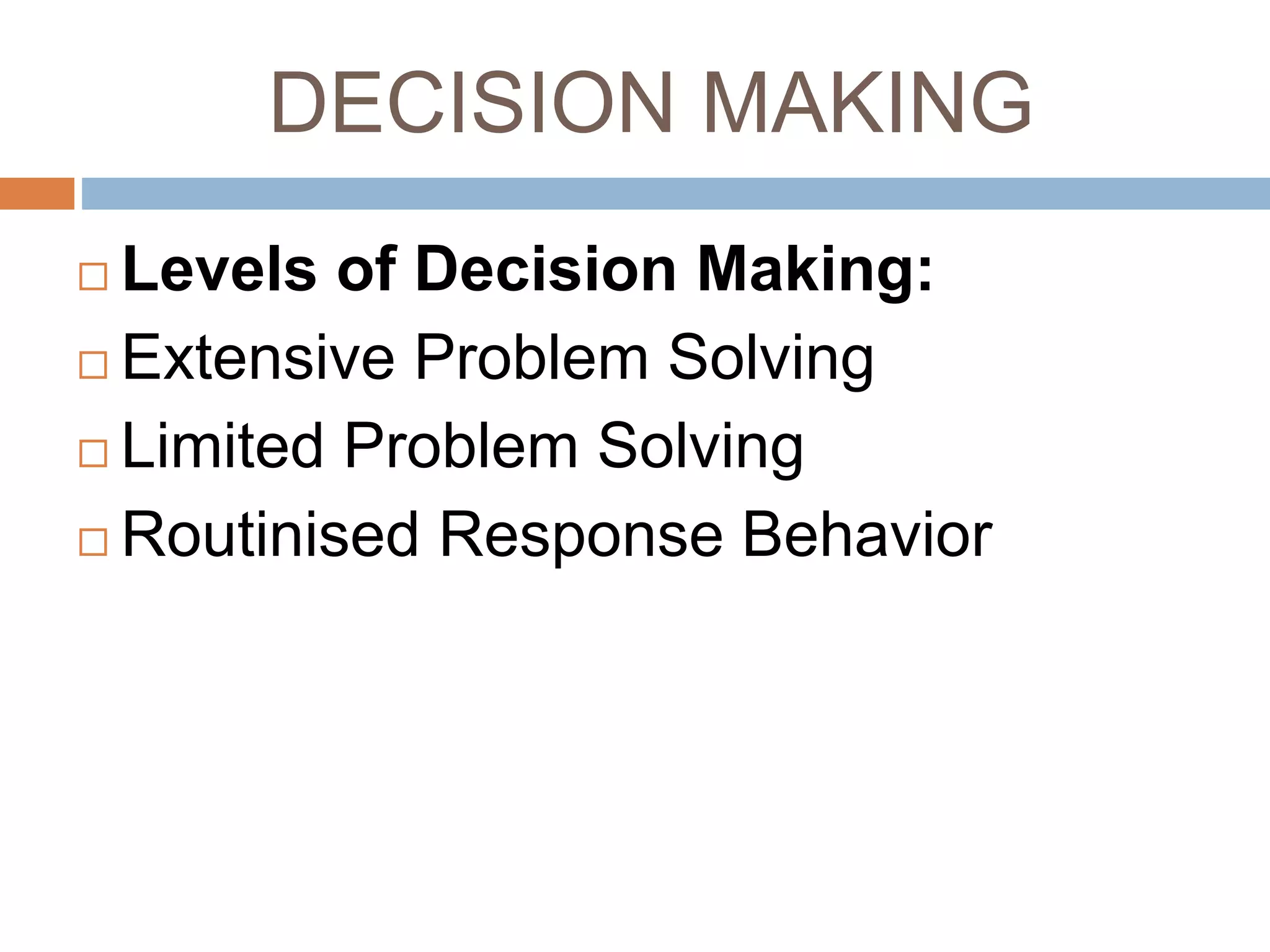 Consumer behavior unit 10 | PPTX