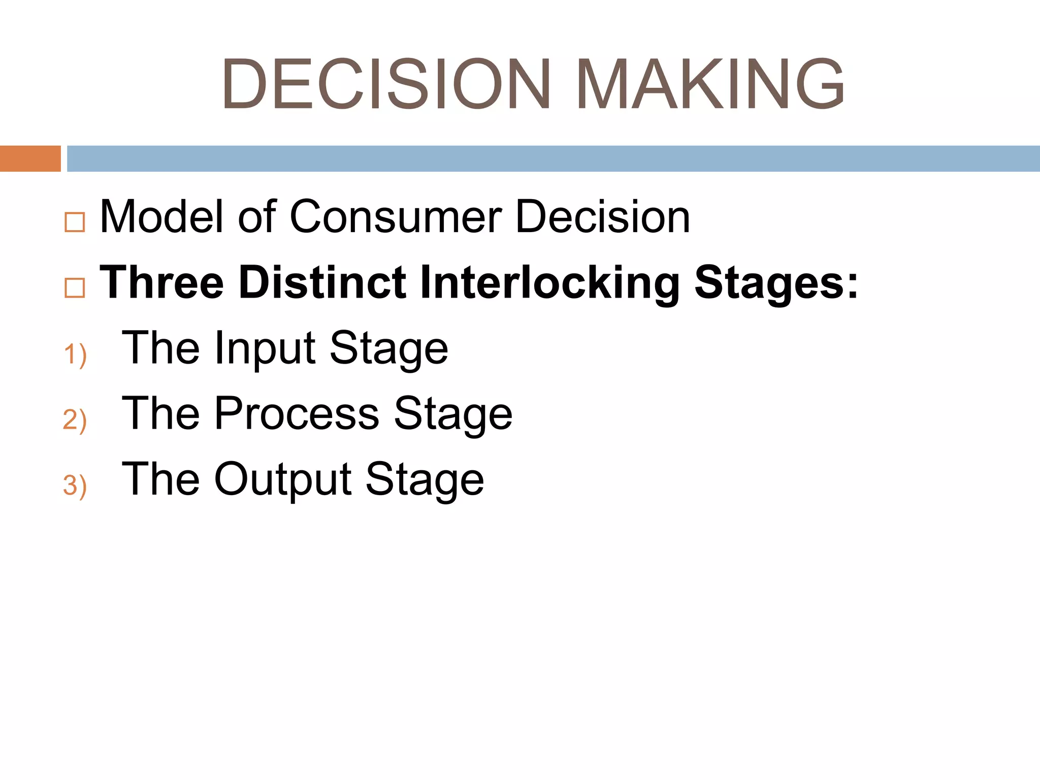 Consumer behavior unit 10 | PPTX