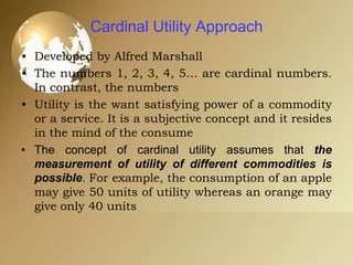 Theory Of Consumer Behavior | PPTX