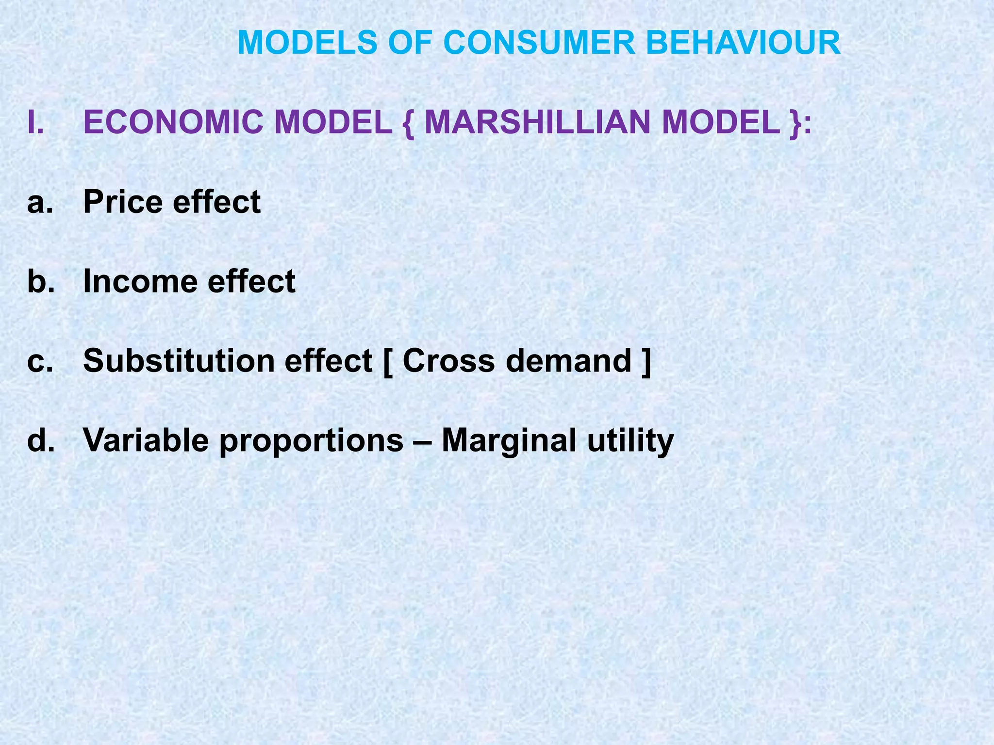 Consumer behaviour | PPTX
