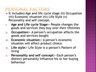 Introduction to Consumer Behaviour | PPTX