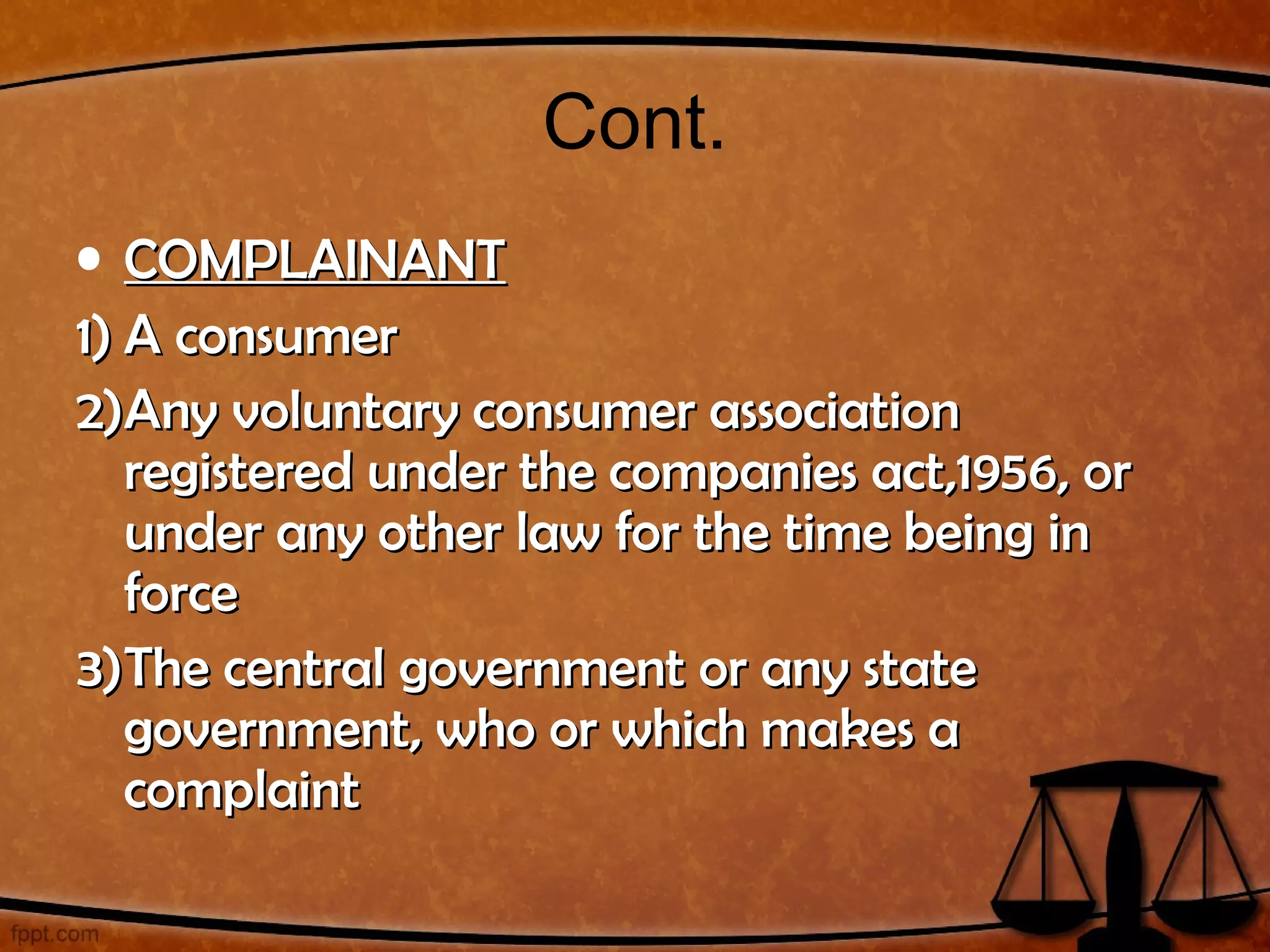 CONSUMER PROTECTION ACT | PPT