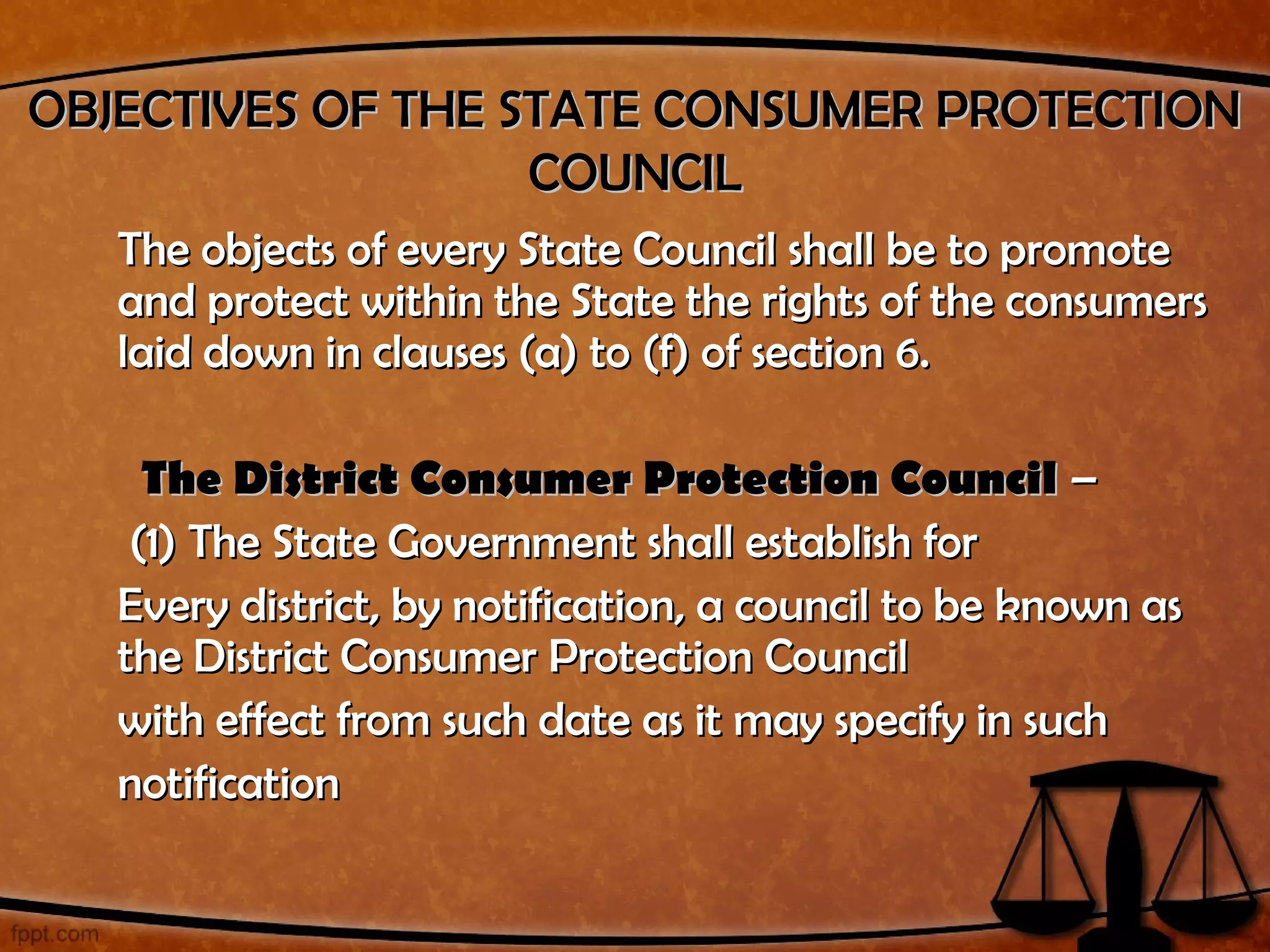 CONSUMER PROTECTION ACT | PPT