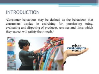 Consumer behaviour | PPTX